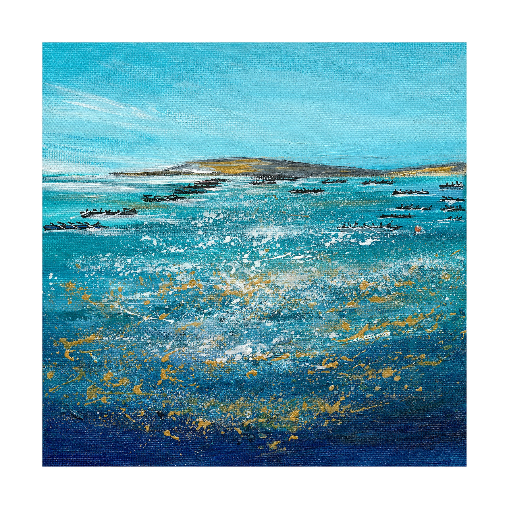 Gig Rowing Paintings – Sophie Bagnall Art